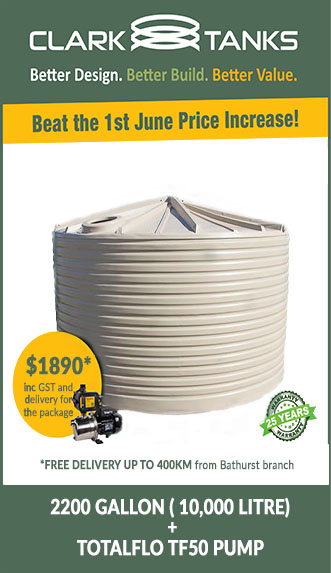 Clark Tanks | Rainwater Tanks NSW, VIC & South QLD