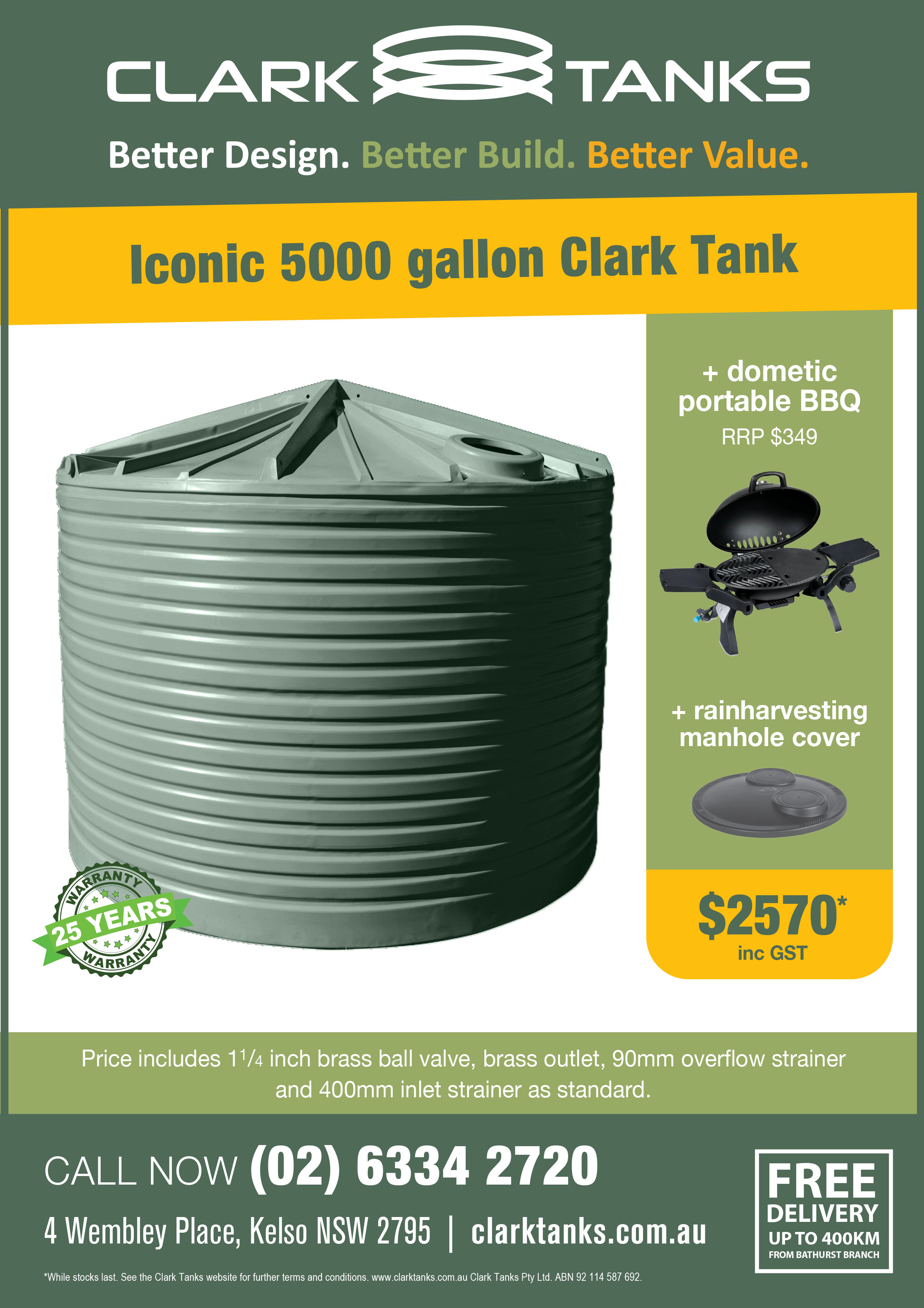 Clark Tanks | Rainwater Tanks NSW, VIC & South QLD